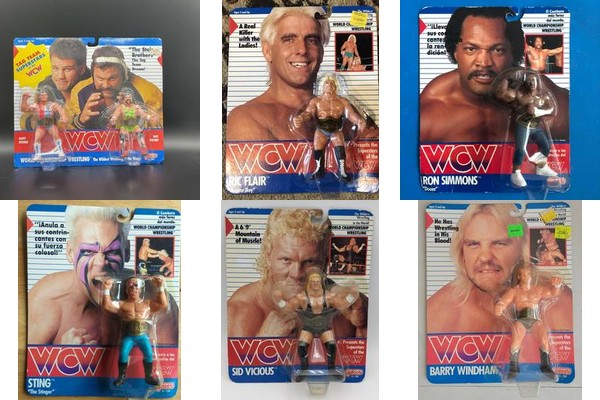 WCW (Galoob) (1990-1991) Action Figure Checklist and Price Guide
